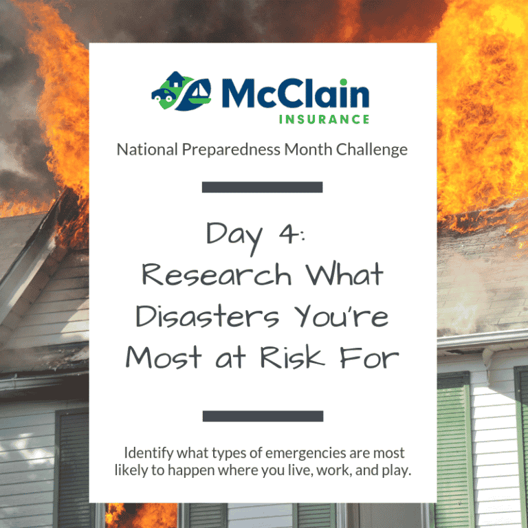 McClain Insurance 30-Day Preparedness Challenge - McClain Insurance ...